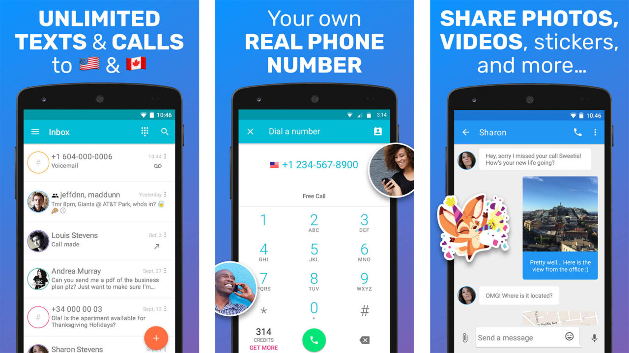 5 free text apps for Android that send real SMS messages