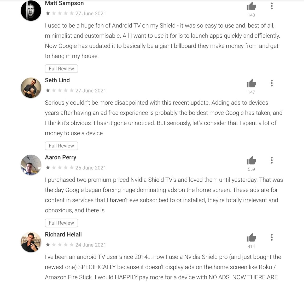 Nvidia Shield Tv Users Thrash Google For Ads On Android Tv Home Screen