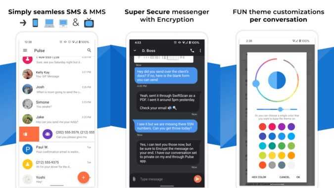 5 free text apps for Android that send real SMS messages