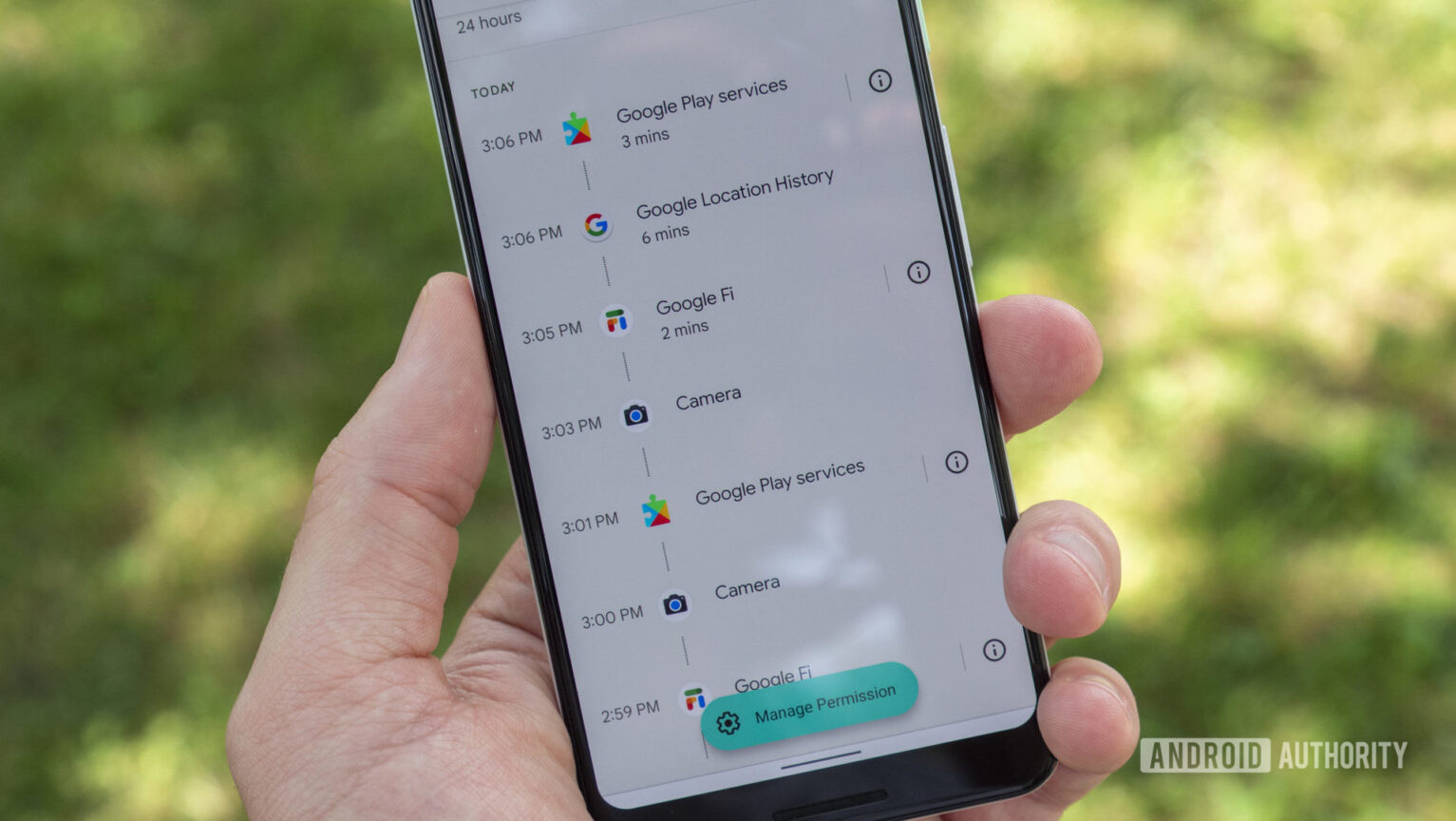 Android's Privacy Dashboard 7-day view makes an early arrival - Android Authority