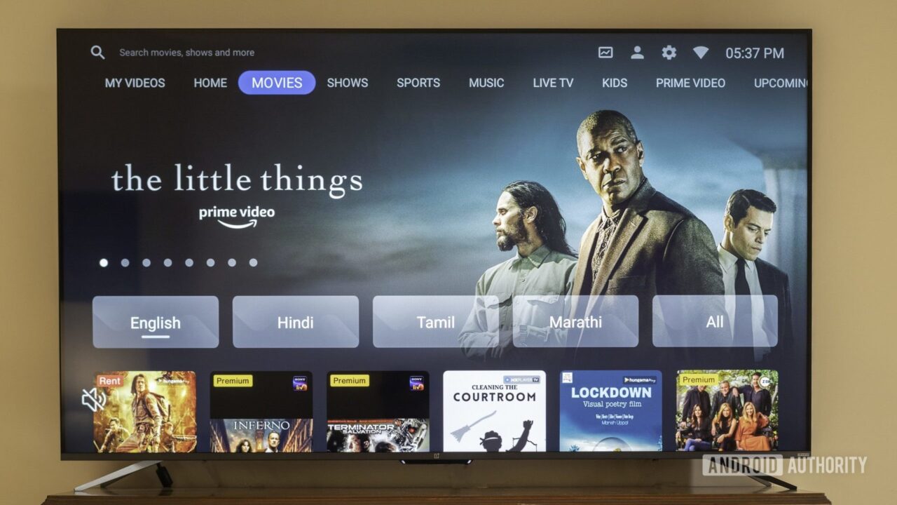 OnePlus TV U1S review: Large screen thrills for not much cash