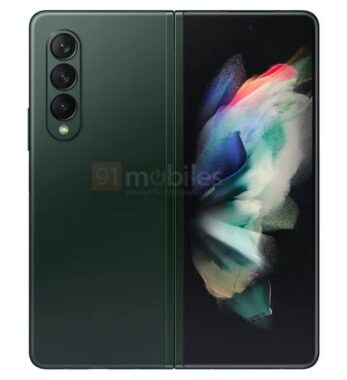 Another substantial Galaxy Z Fold 3 leak spills design, colorway details