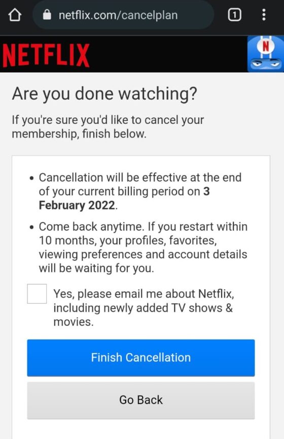 How to cancel your Netflix account subscription - Android Authority