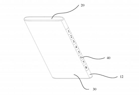 HUAWEI patent takes curved display design to new extreme