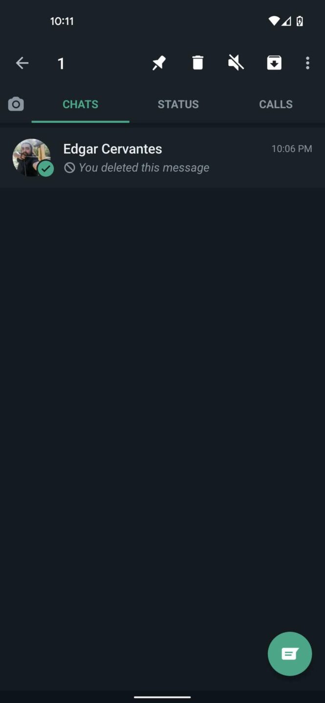 How to delete WhatsApp messages Android Authority