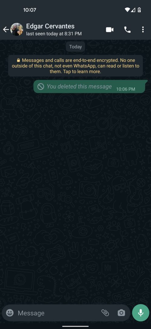 How to delete WhatsApp messages Android Authority