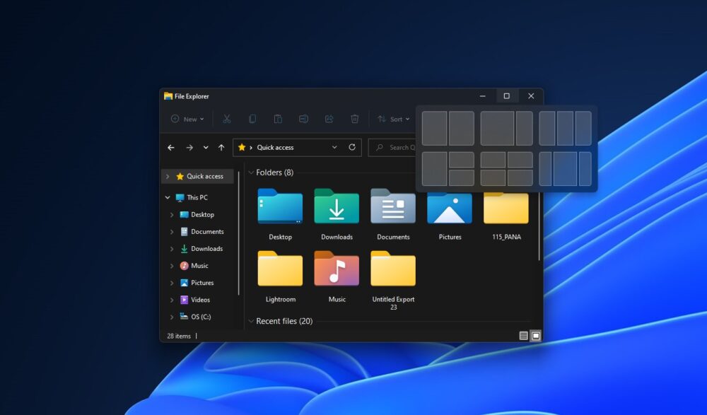 Windirstat Windows 11 Windows 11-funktioner - redesignet startmenu ...