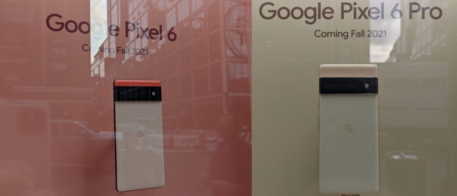 Google Pixel 6 already on display at NYC Google Store - Android Authority