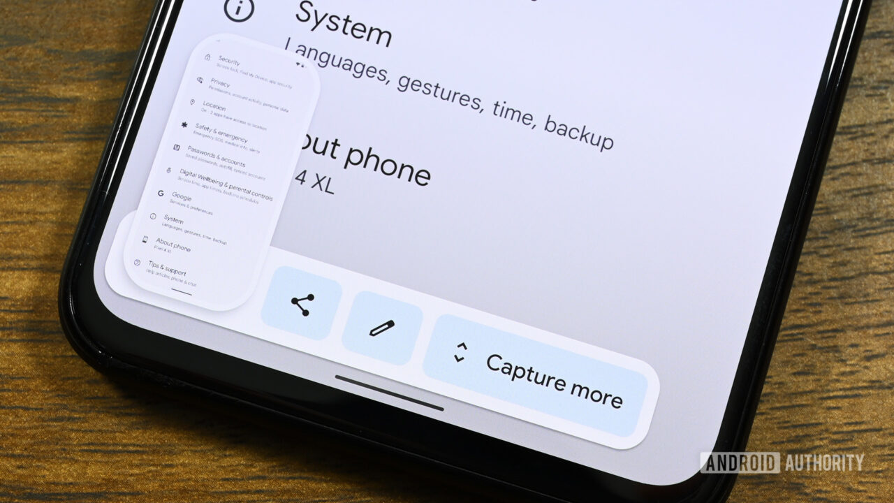 How to take a screenshot on Google Pixel 6a - Android Authority