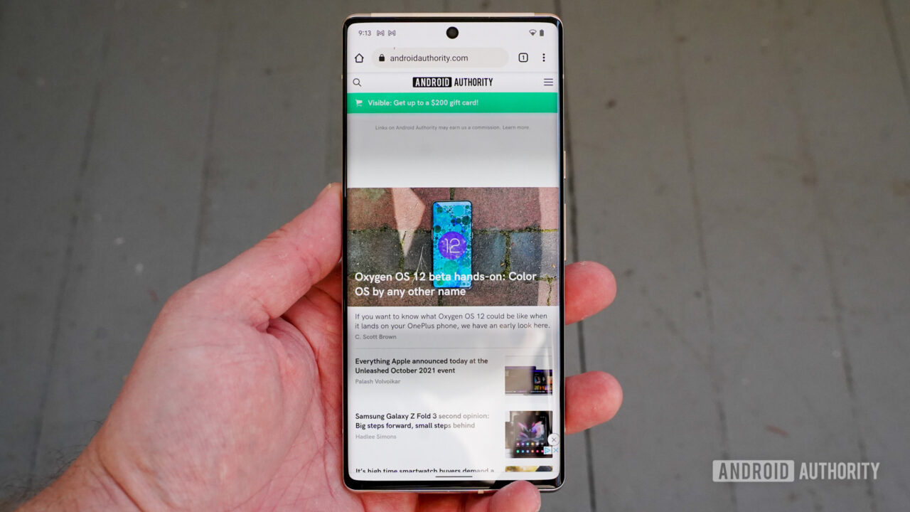 Google Pixel 6 Pro hands-on: Taking the kitchen sink approach