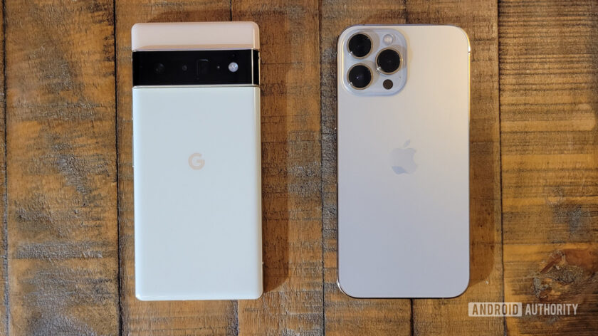 Google Pixel 6 Pro size compared to other phones - Android Authority
