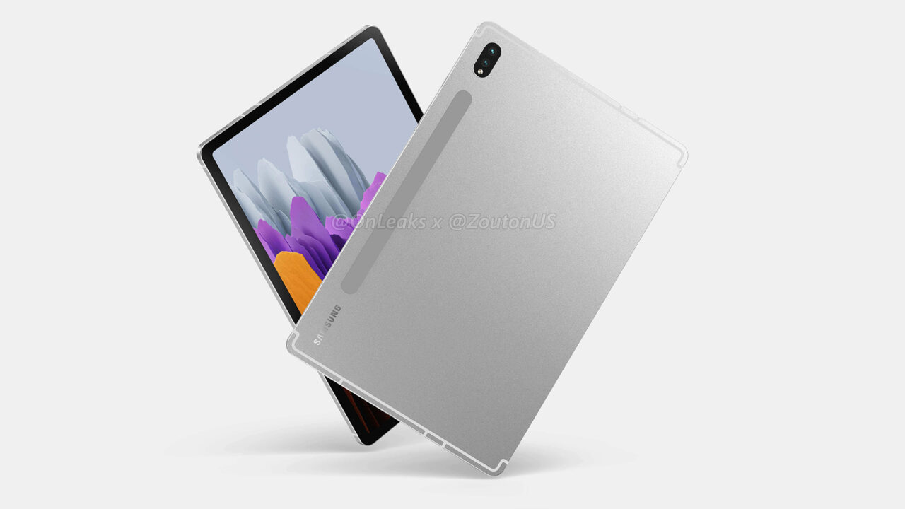 First Samsung Galaxy Tab S8 renders leak - Android Authority