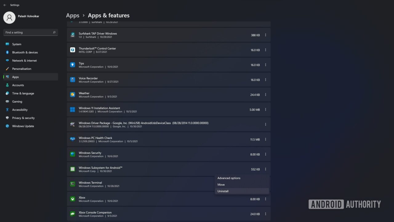 How to install Google Play Store on Windows 11 - Android Authority