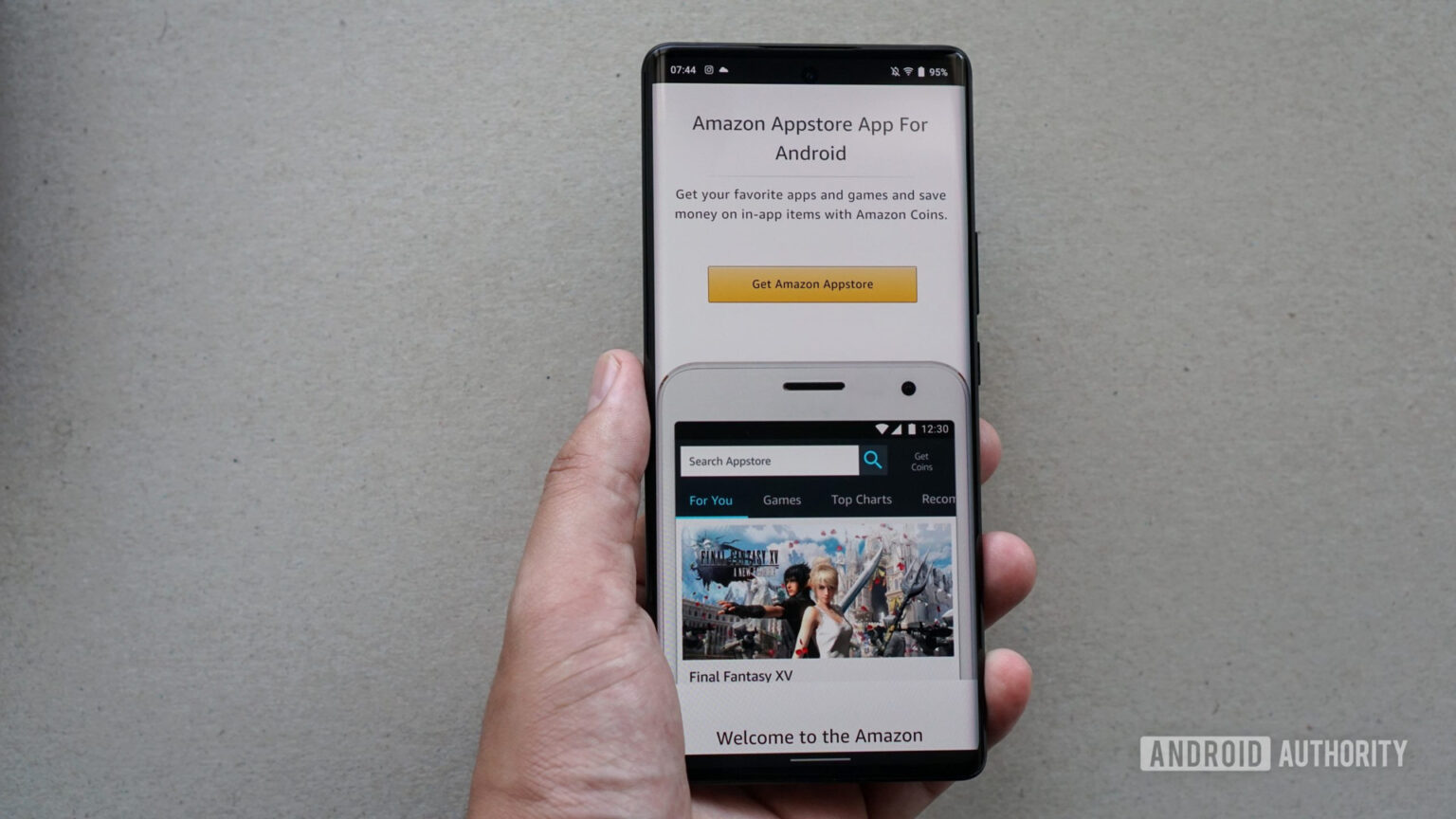 The Amazon Appstore is finally working on Android 12 - Android Authority