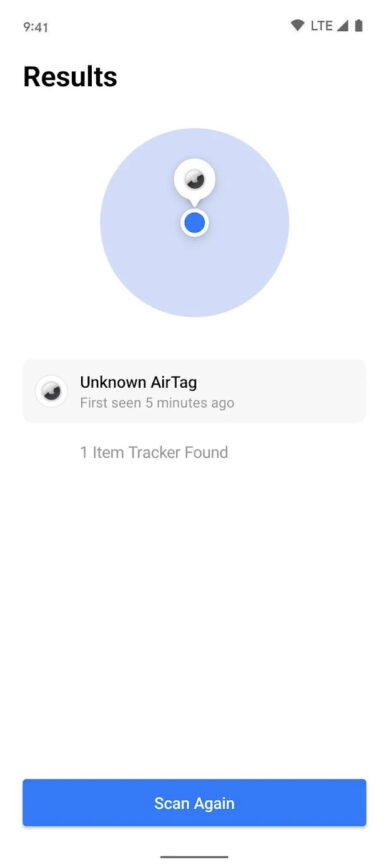 Apple launches AirTag app, Tracker Detect, on Android - Android Authority