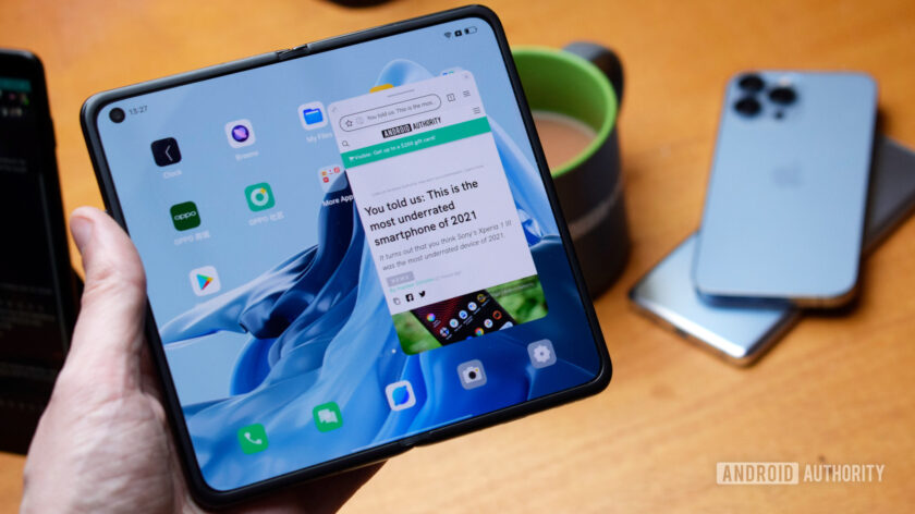 OPPO Find N impressions: A smaller phone joins the fold - Android Authority