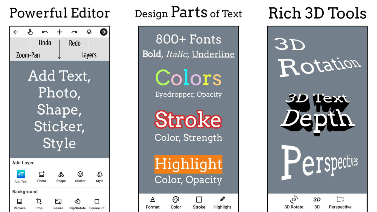 The best Android apps to add text to photos - Android Authority
