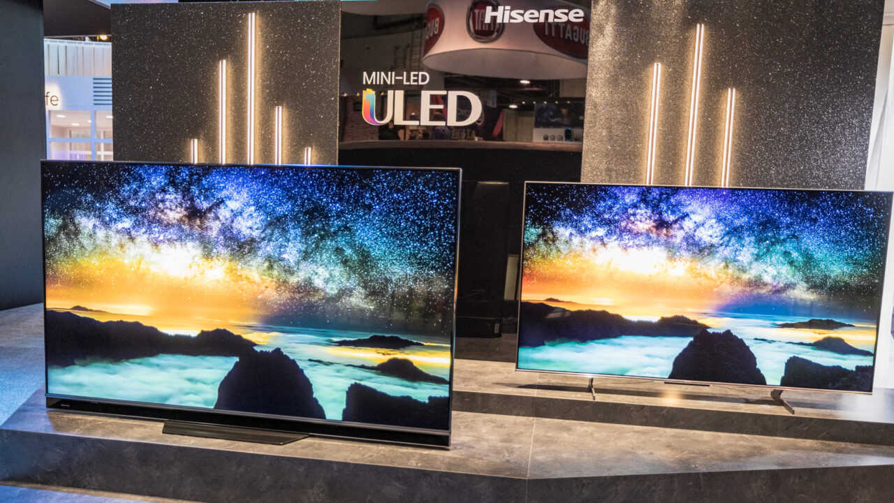 The best new TVs and monitors we saw at CES 2022