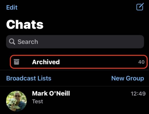 How to archive or unarchive a chat in WhatsApp - Android Authority