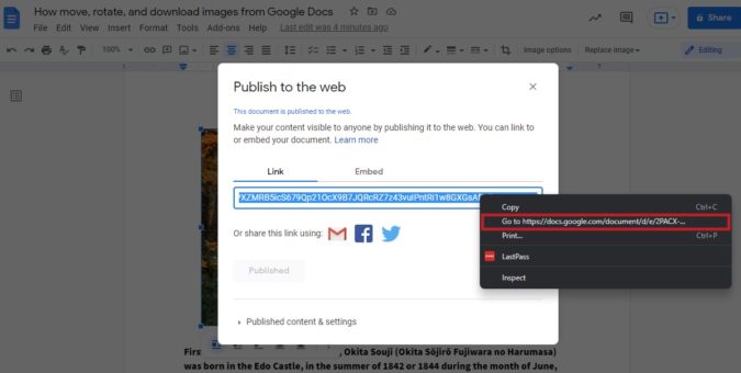 How to flip an image in Google Docs - Android Authority