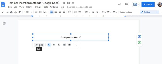 How to insert a text box in Google Docs - Android Authority
