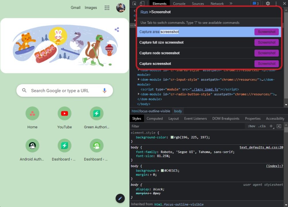 How to take a screenshot on the Chrome browser - Android Authority