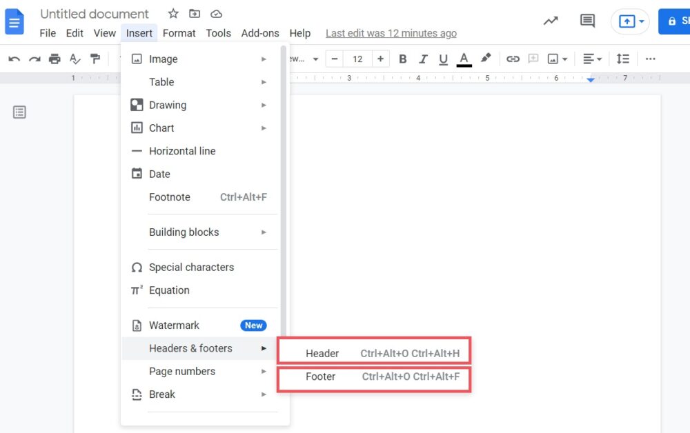 How to add a header or footer to your Google Doc - Android Authority