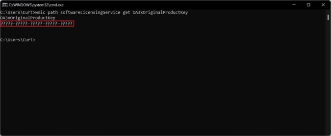 How to find your product key on Windows 11 - Android Authority