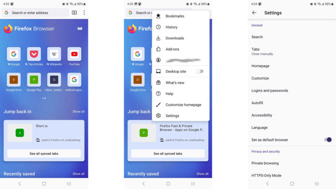 10 best privacy web browsers for Android - Android Authority