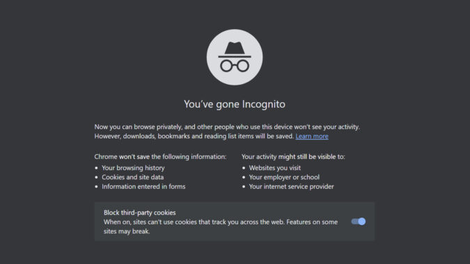 Incognito mode revealed: What it does and what it doesn't do