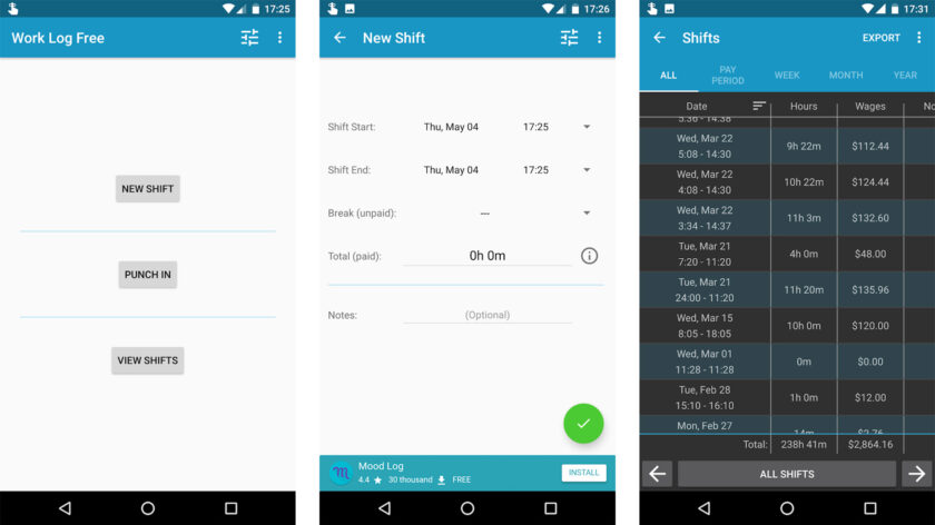 10 best work log apps and time sheet apps for Android - Android Authority