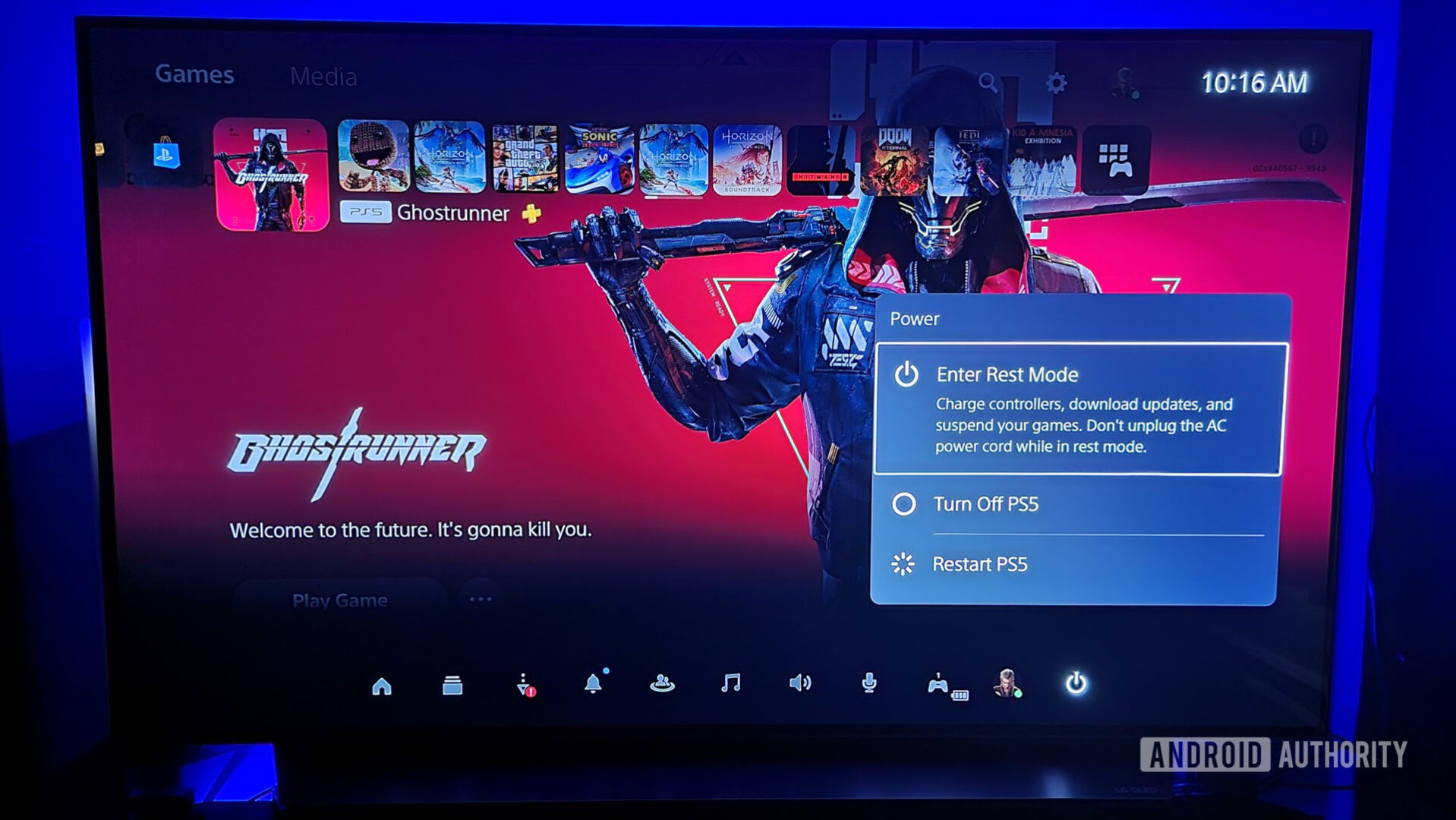 How to turn off the PS5 console or put it in rest mode - Android Authority