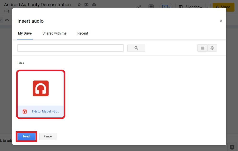 How To Add Audio To Google Slides Android Authority