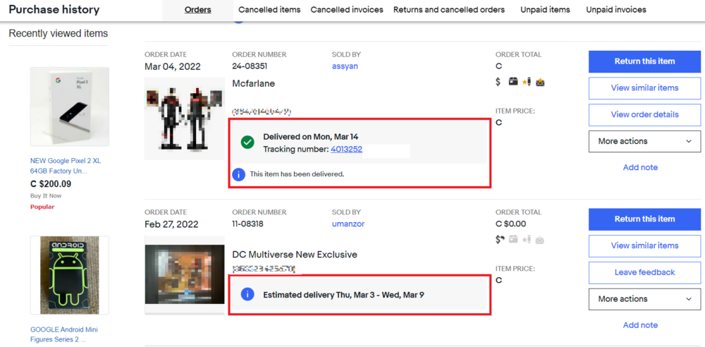 How to track your order on eBay - Android Authority
