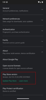 How to enable Google Play Store developer options - Android Authority