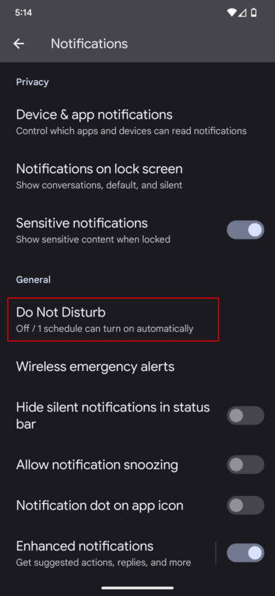 How to use Do Not Disturb mode on Android - Android Authority