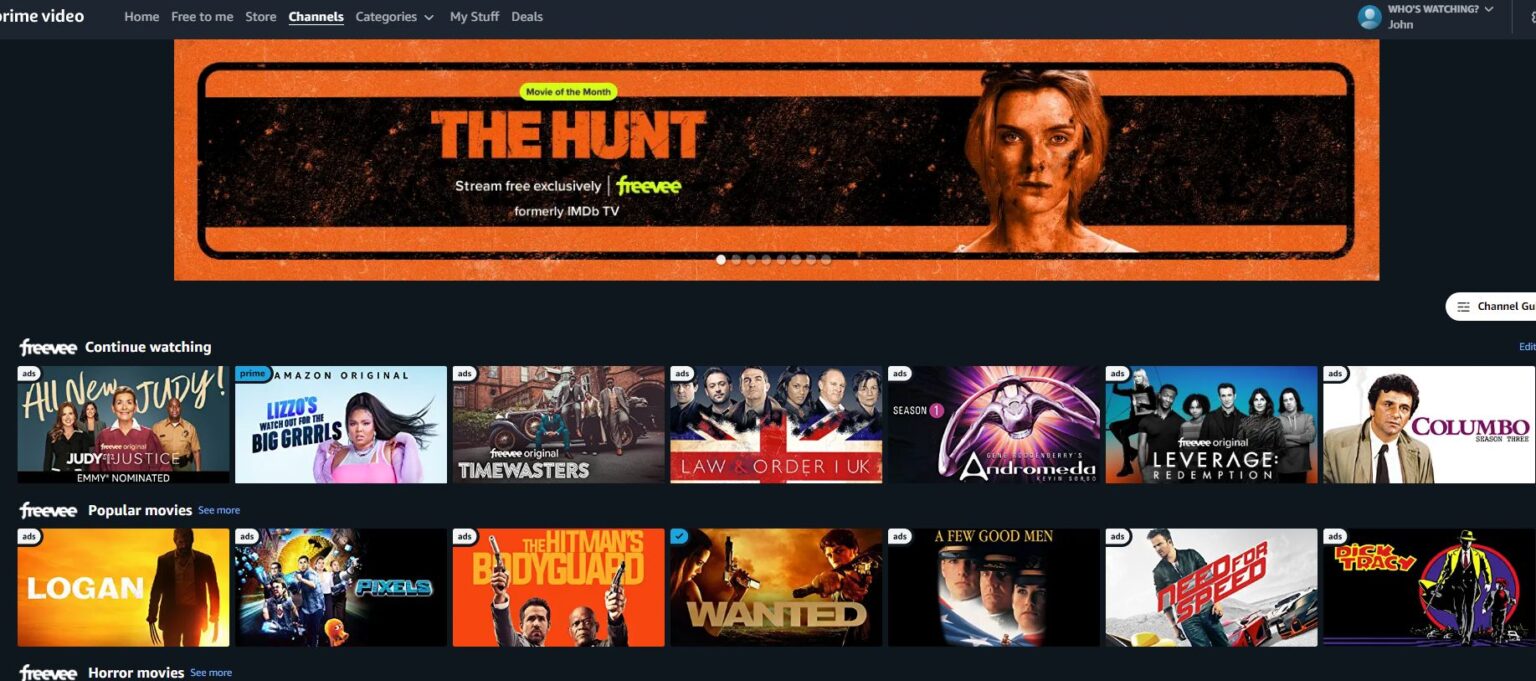 Is Prime Video free for Amazon Prime? Prime Video and Freevee prices ...