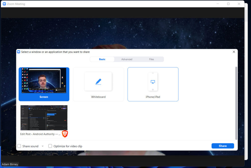 How to share your screen on Zoom - Android Authority