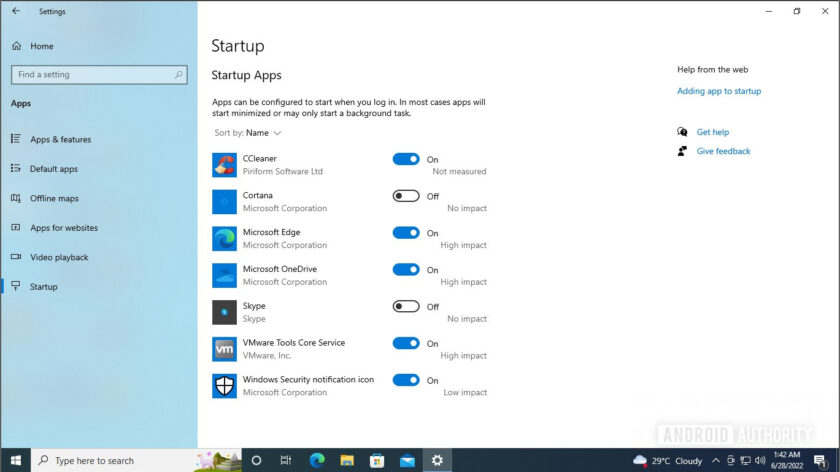 How to change or disable startup programs in Windows - Android Authority
