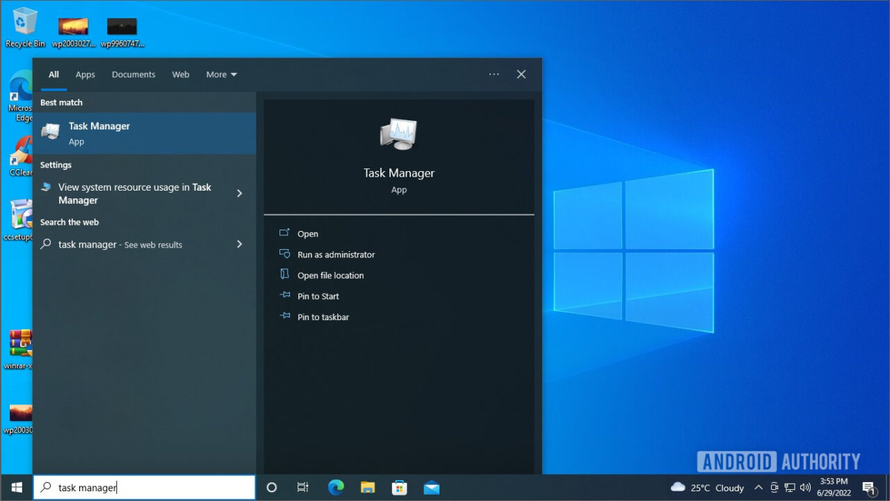 How to open the task manager in Windows 10 and 11 - Android Authority