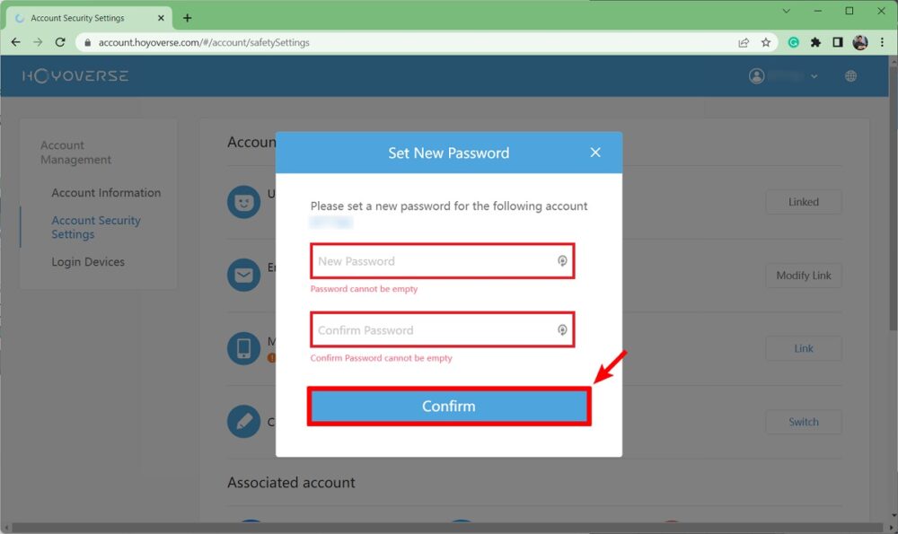 How to change your password in Genshin Impact - Android Authority