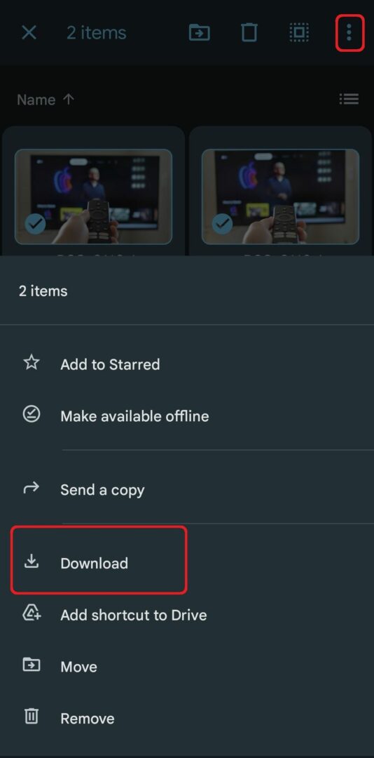 How to download files and folders from Google Drive - Android Authority