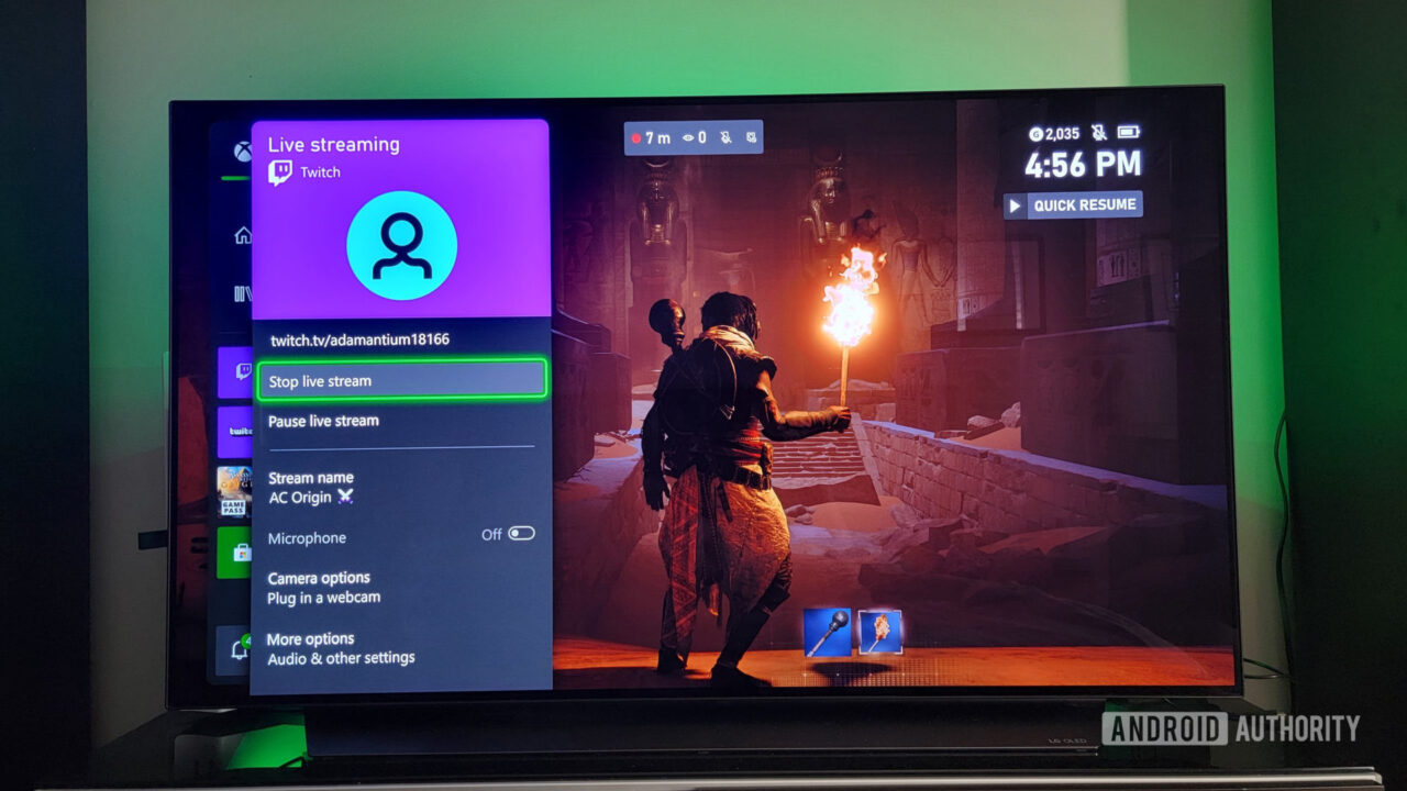 How to stream on Twitch from Xbox - Android Authority
