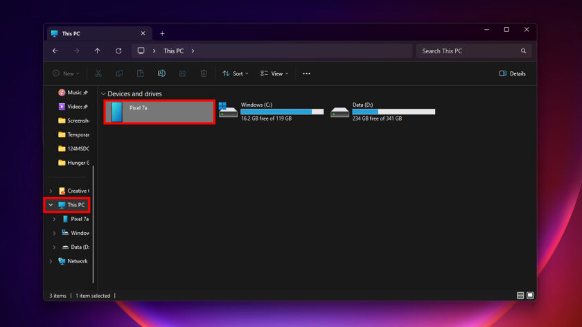 Here's how to find phone files on a PC with an Android smartphone