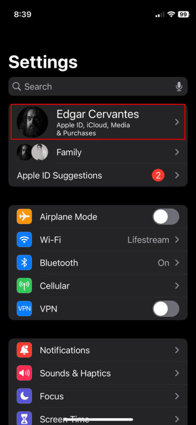 How to turn off your phone's Find My Device feature