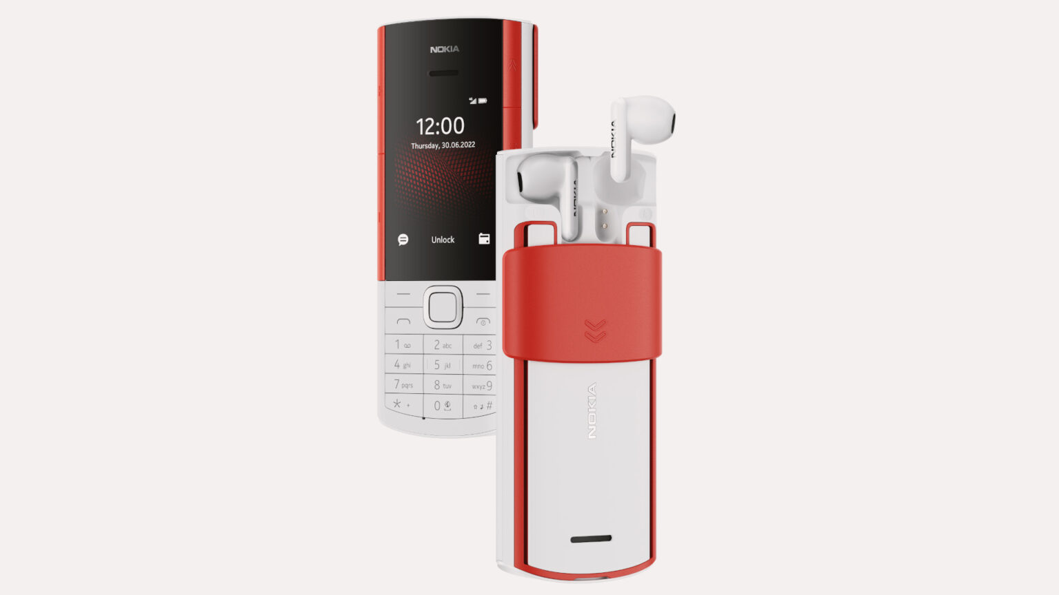 You can store your TWS earbuds inside Nokia's latest feature phone