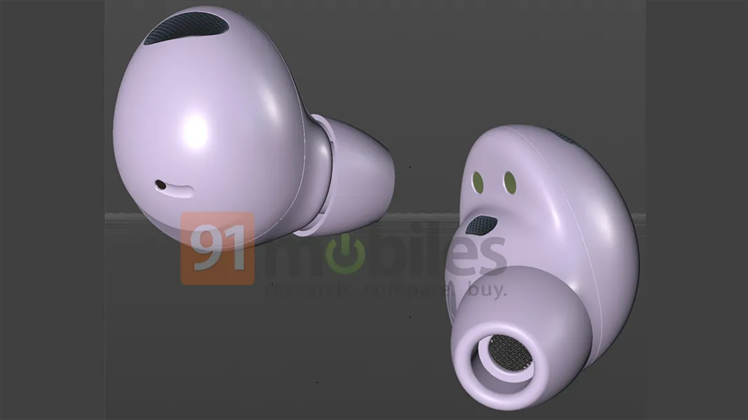 Samsung Galaxy Buds 2 Pro design leaks - Android Authority