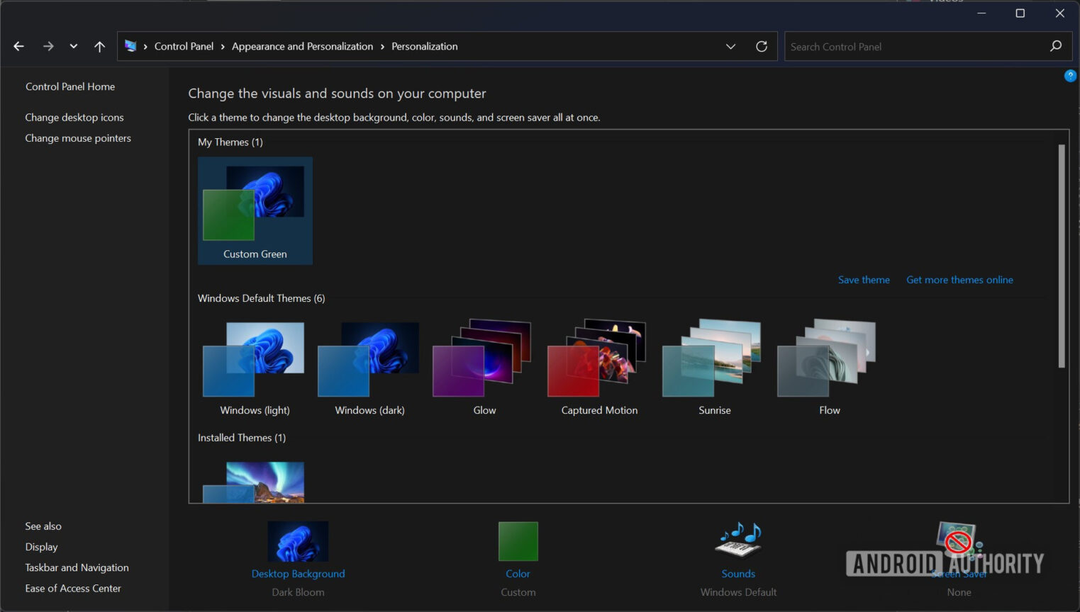 How to use themes in Windows 11 for a more personal desktop experience
