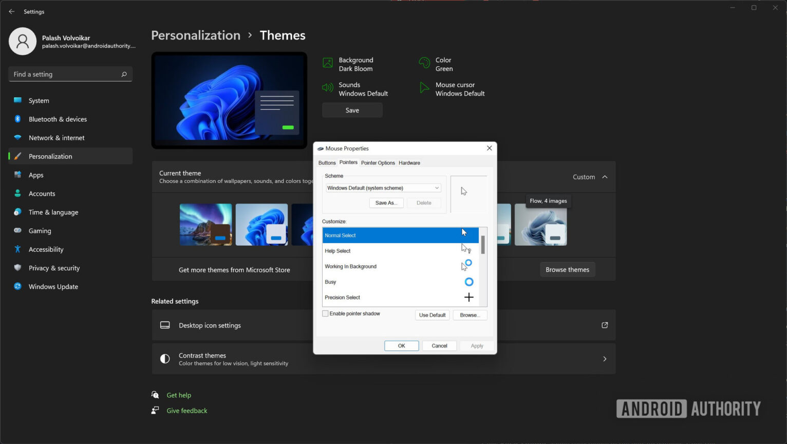 How to use themes in Windows 11 for a more personal desktop experience
