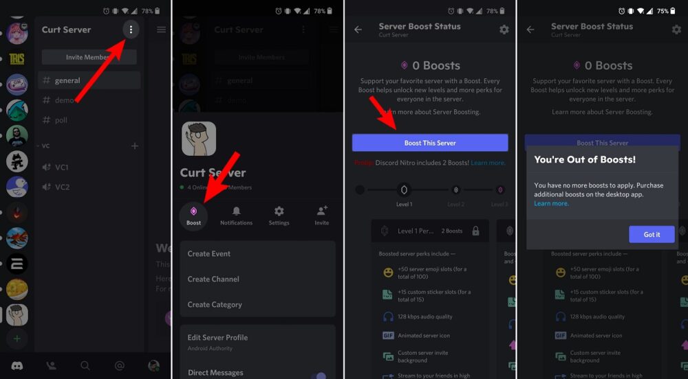 How to boost a Discord server - Android Authority